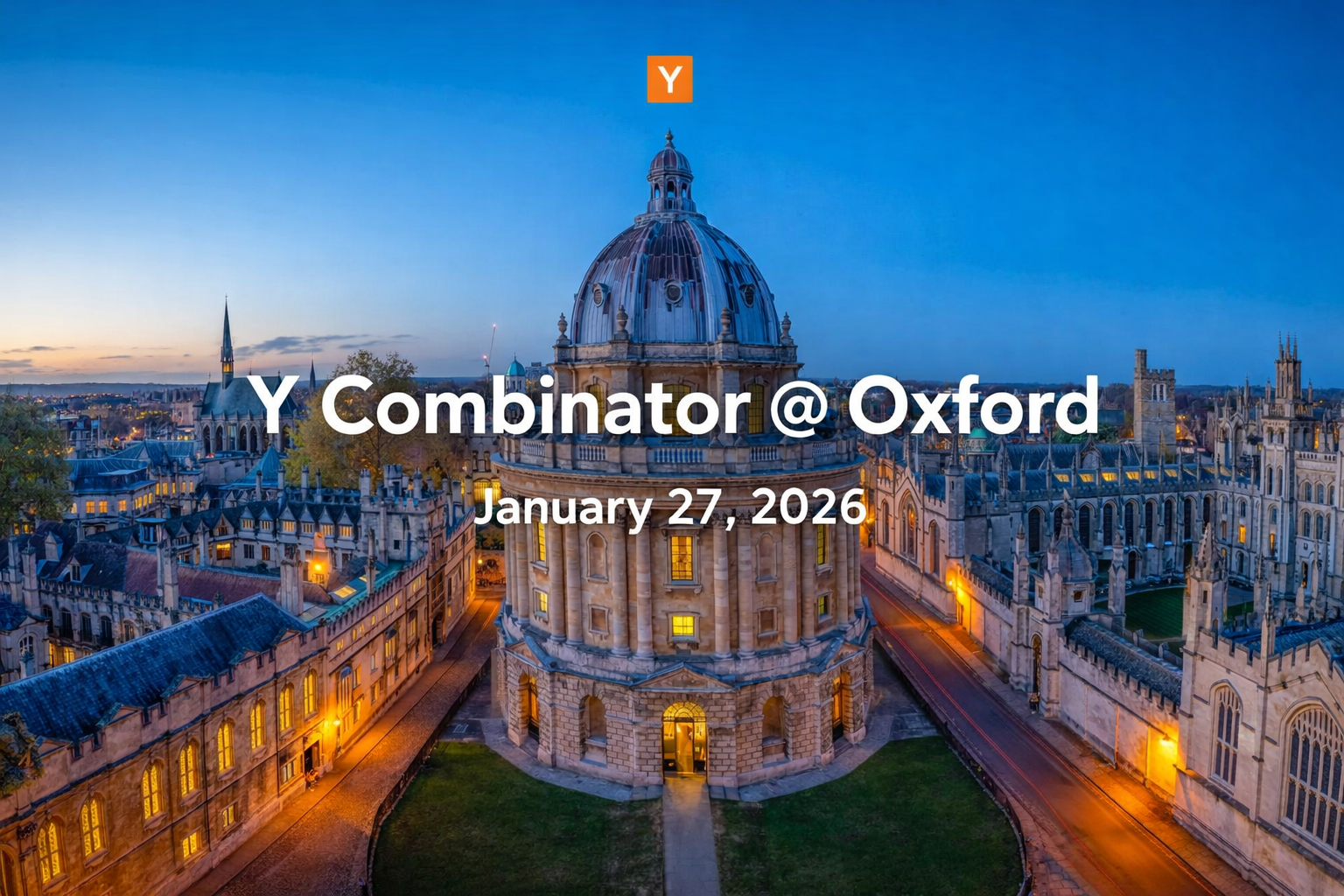 Y Combinator @ Oxford | Y Combinator